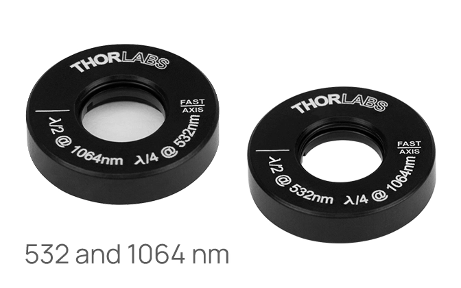 Thorlabs · Dual Wavelength Multi-Order Wave Plates