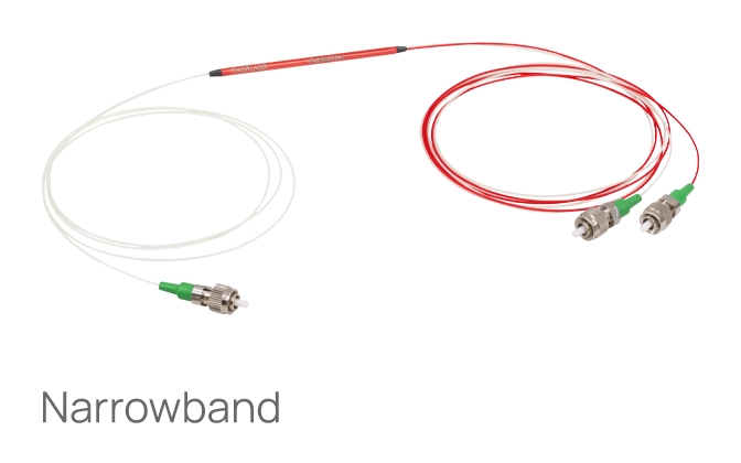 Thorlabs · 2000 nm 1x2 Polarization-Maintaining Fiber Optic Couplers / Taps