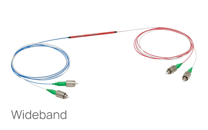 Thorlabs · 1430 nm, Single Mode Fused Fiber Optic Couplers / Taps