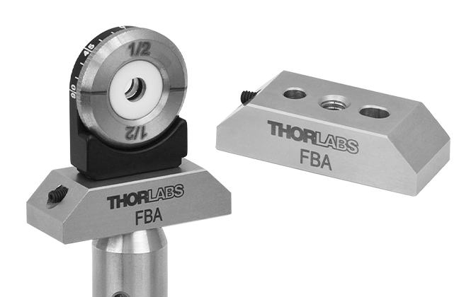 Thorlabs · ポスト取付用アダプタ、FiberBenchアクセサリ用