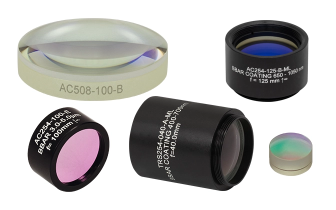 Thorlabs · Achromatic Lenses