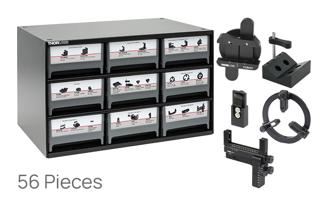 Thorlabs · Mechanical Essentials Kit: Specialty Optic Mounts