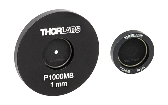 Thorlabs · Circular Precision Pinholes, Molybdenum Foils