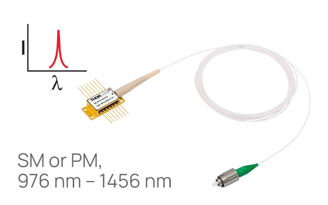 Thorlabs · Fiber-Bragg-Grating (FBG) Stabilized Laser Diodes, Pigtailed ...