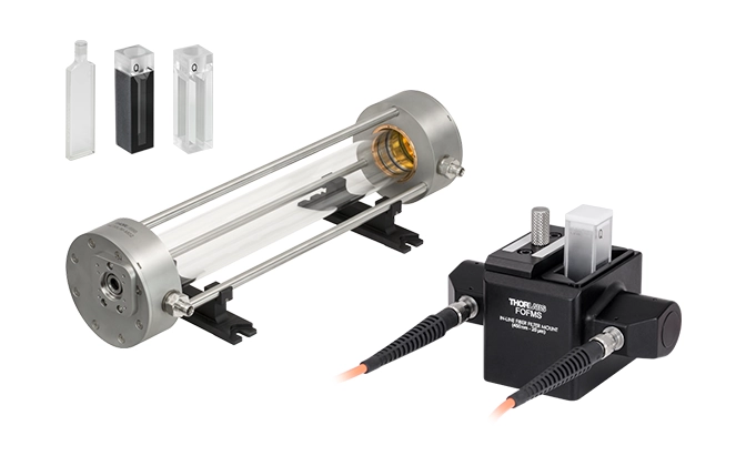 Thorlabs · Sample Holders for Spectroscopy