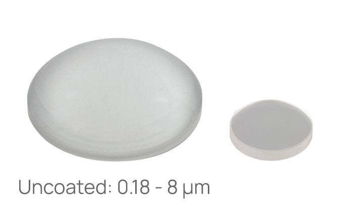 Thorlabs · Calcium Fluoride Positive Meniscus Lenses, Uncoated