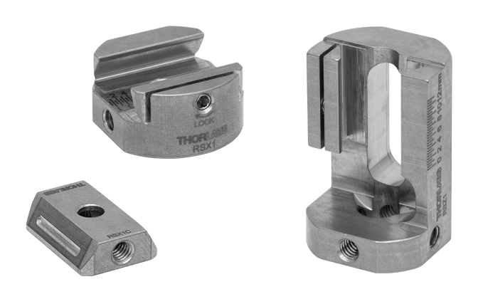 Thorlabs · Dovetail Sliding Ø1" Post Bases and Slide Inserts