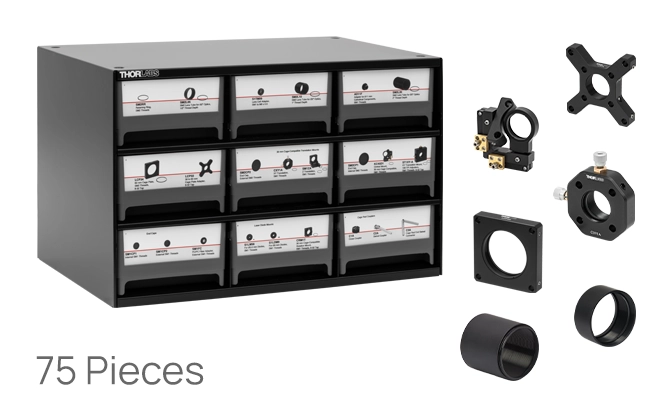 Thorlabs · Mechanical Essentials Kit: Cage Assemblies and Lens Tubes ...