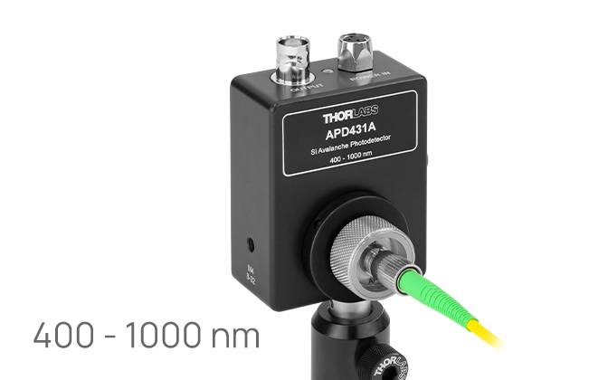 Thorlabs · Si Fiber-Coupled Avalanche Photodetector