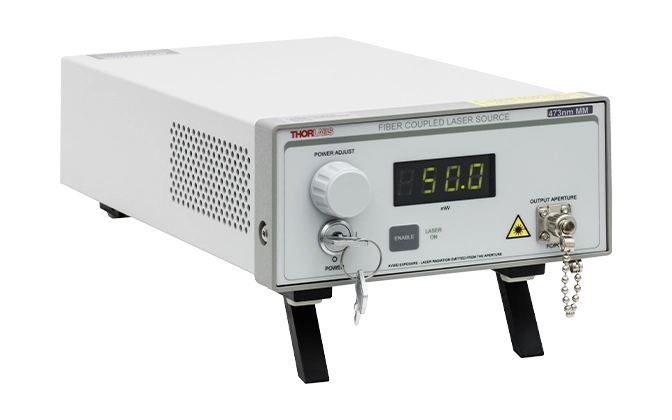 Thorlabs · 473 nm Multimode Fiber-Coupled Laser Source for Optogenetics