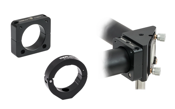 Thorlabs · Slip Rings and Clamps for Aluminum Lens Tube Covers