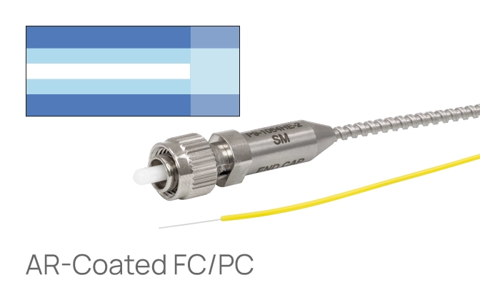 Thorlabs · High-Power, End-Capped Single Mode Fiber Optic Patch Cables