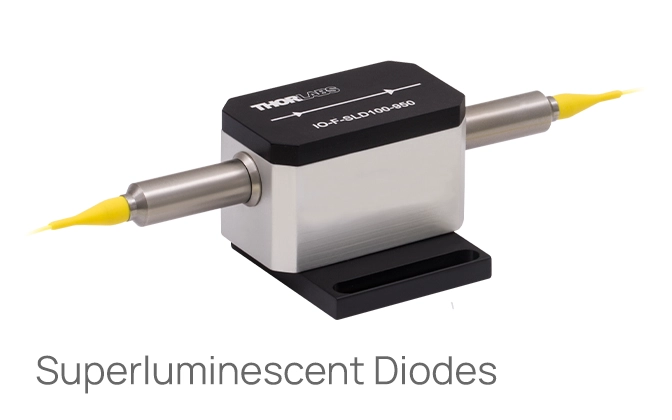 Thorlabs · Broadband Fiber Isolators for SLDs