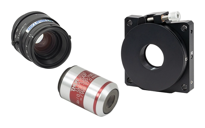 Thorlabs · Camera Lenses, Objectives, and Mounts